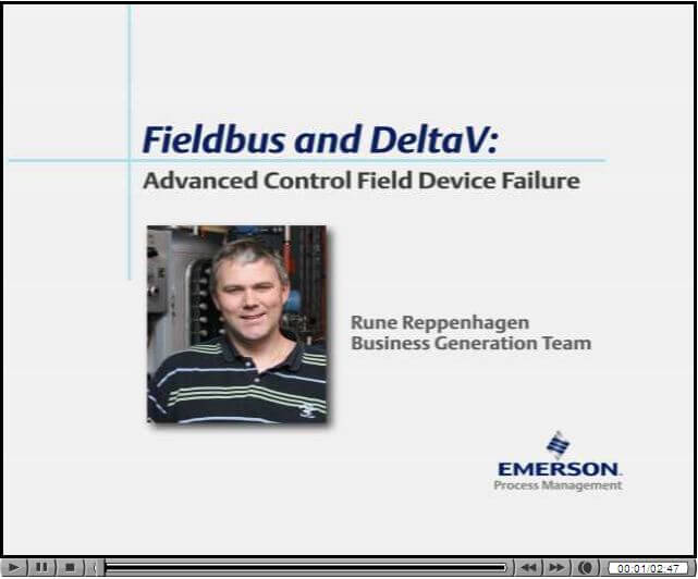 Foundation Fieldbus Diagnostics and Advanced Process Control Screencast