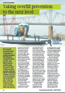 Functional Safety and Tank Overfill Prevention