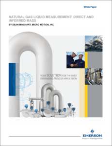 Natural Gas Liquids Mass Measurement