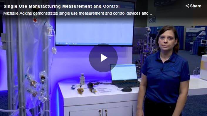 Biopharmaceutical Single Use Measurement and Control