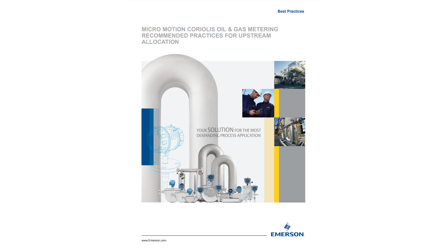 Best Practices in Coriolis Meter Selection and Installation