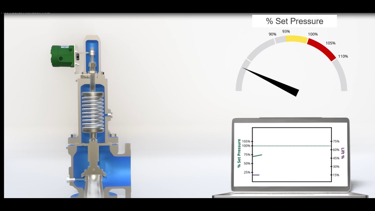 Pressure Relief Valve Digital Position Monitoring