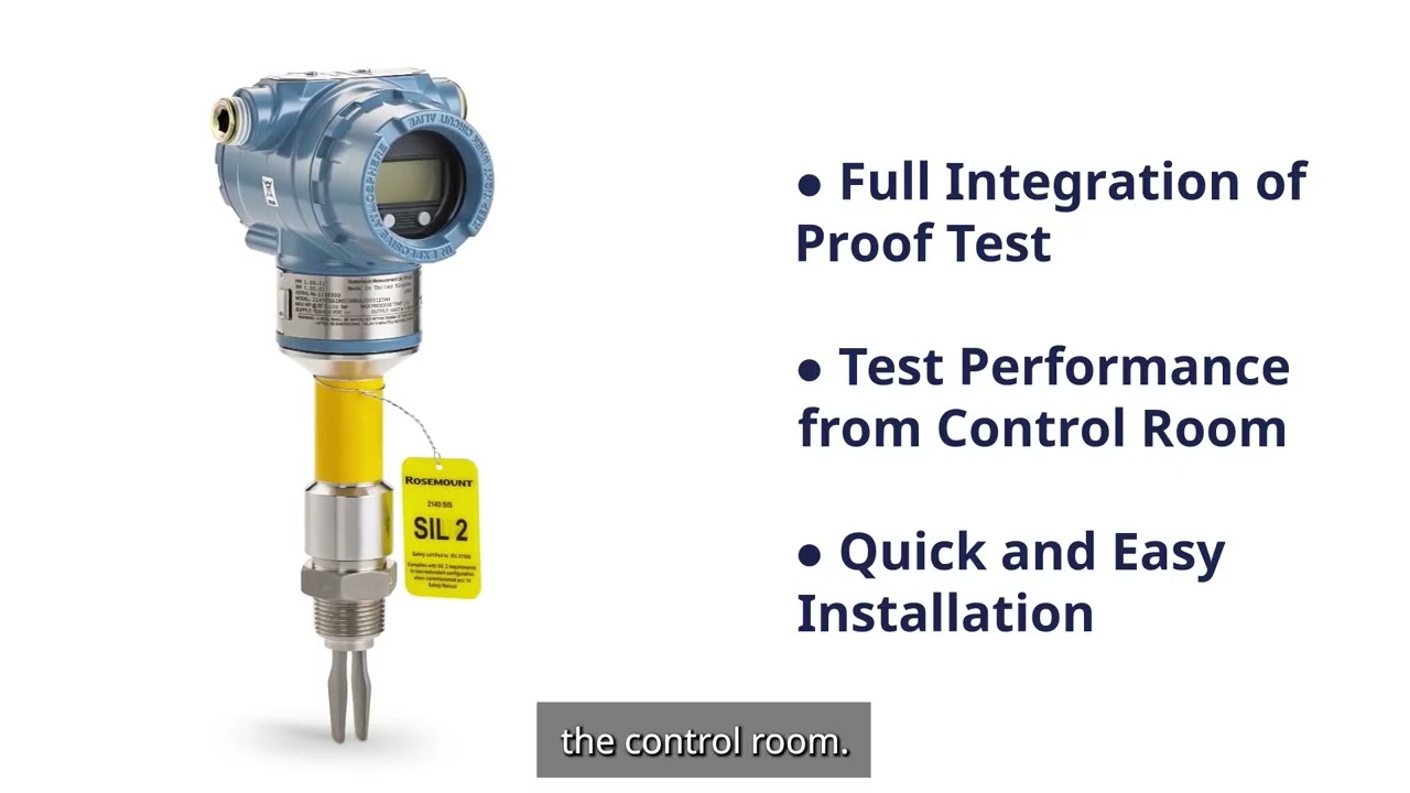 Proof-Testing Simplified with Rosemount 2140 Detectors